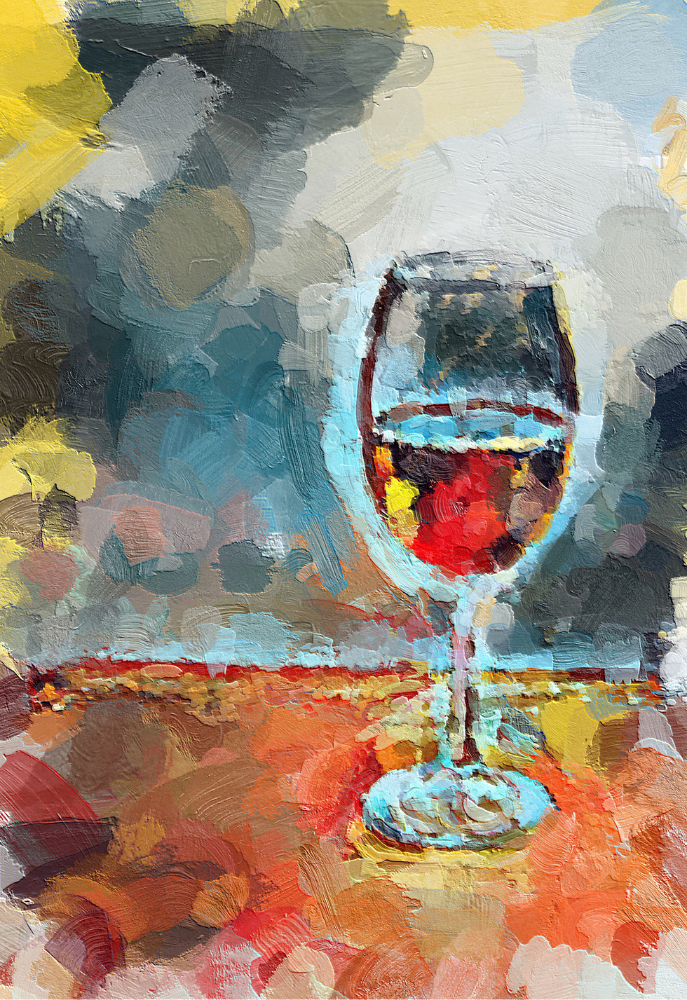 Vote for John Merwin | Artists Series Wine Label Competition