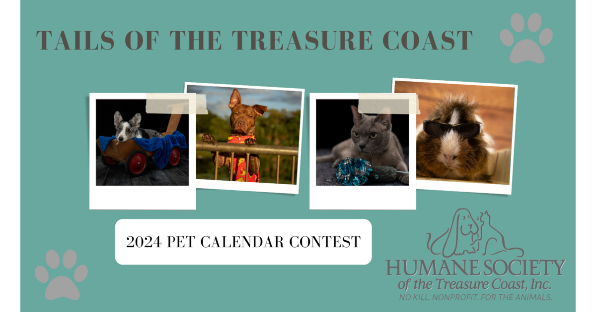 Critter Pics | Tails of the Treasure Coast 2024 Pet Calendar Contest