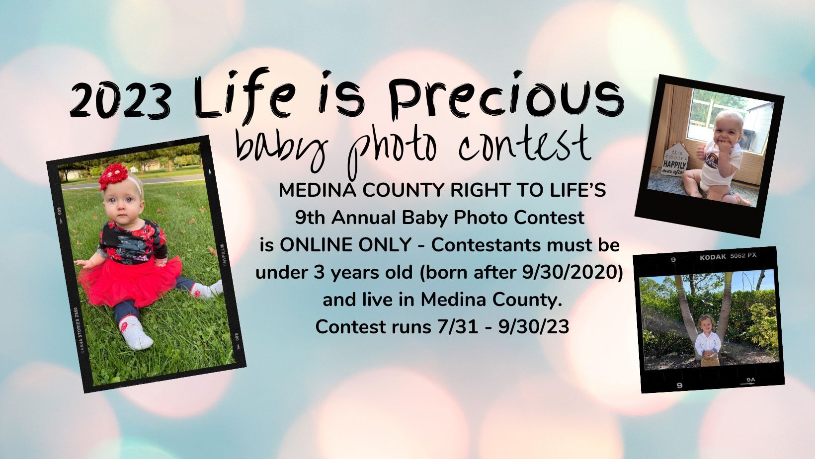 Medina County Right to Life | Life is Precious - Baby Photo Contest