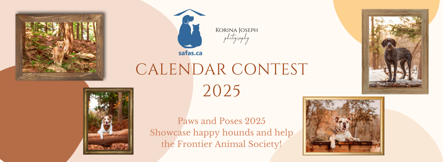 Prizes | Frontier Animal Society | Paws and Poses 2025 : Showcase Happy ...