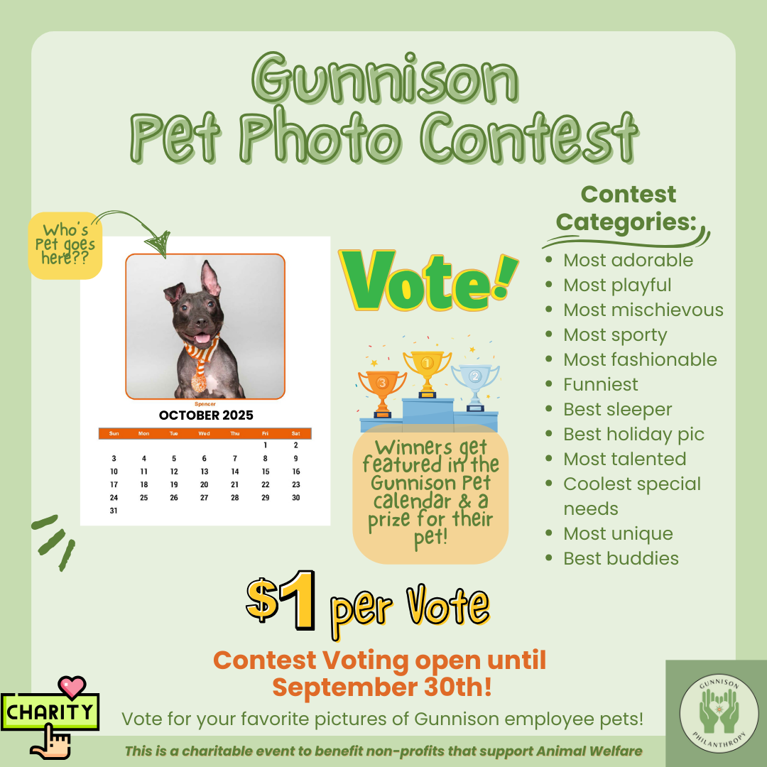 Gunnison Consulting Group | Gunnison Pet Photo Contest