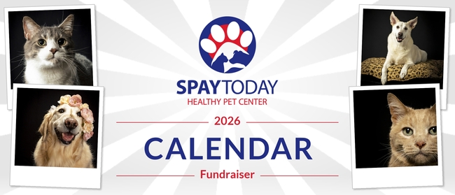 SpayToday Healthy Pet Center | Spay Today 2026 Calendar Fundraiser
