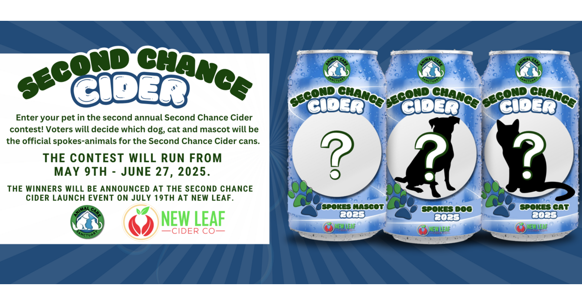 Animal Care Sanctuary | Second Chance Cider Label Photo Contest