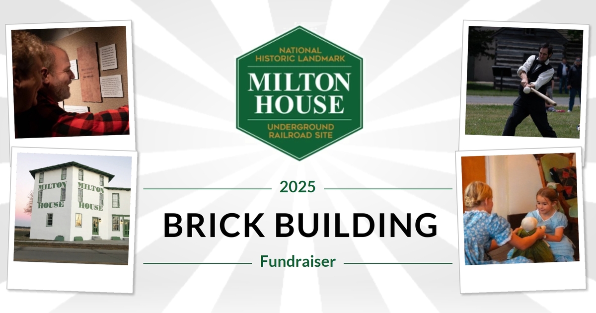 Milton House Museum | Milton House Brick Building Fundraiser