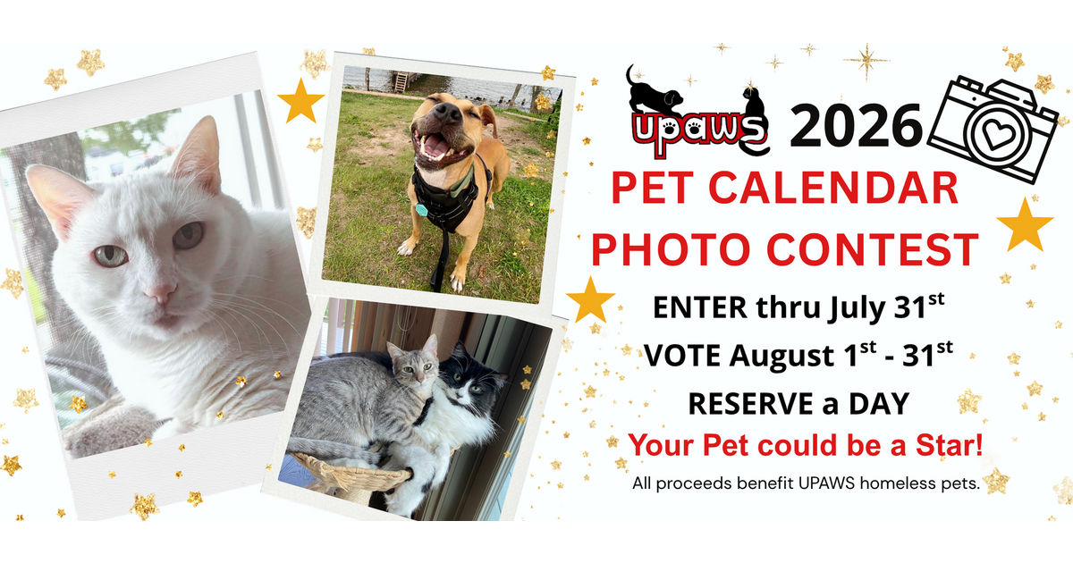 Upper Peninsula Animal Welfare Shelter Inc | 2026 UPAWS Pet Calendar ...
