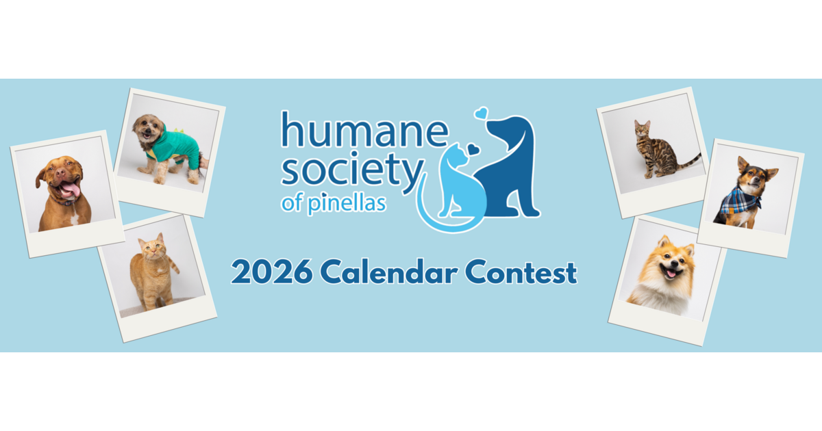 Humane Society of Pinellas | Humane Society of Pinellas 2026 Calendar ...