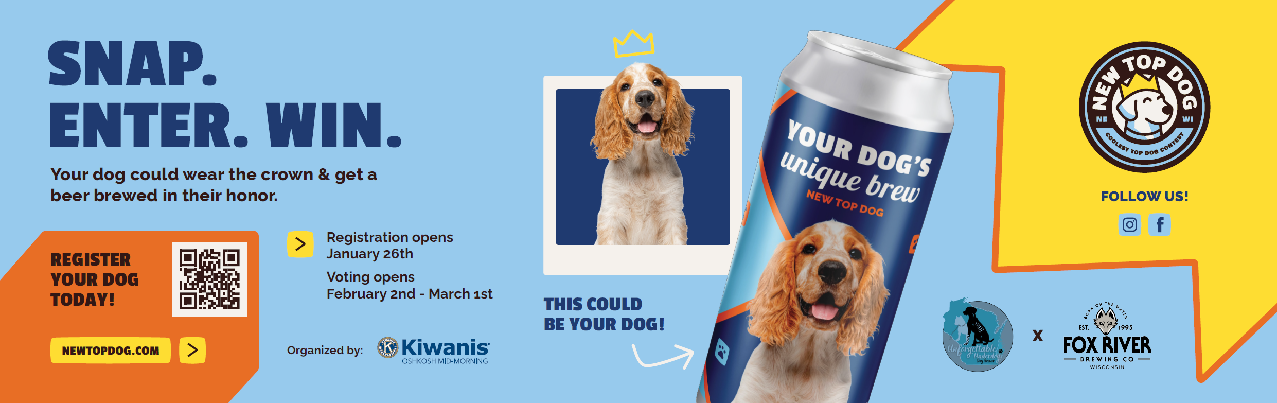 Unforgettable Underdogs | Unforgettable Underdog's 2026 NEW Top Dog Contest